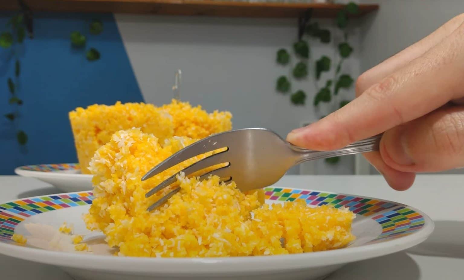 Cuscuz doce nordestino delicioso para o seu café ou lanche da tarde