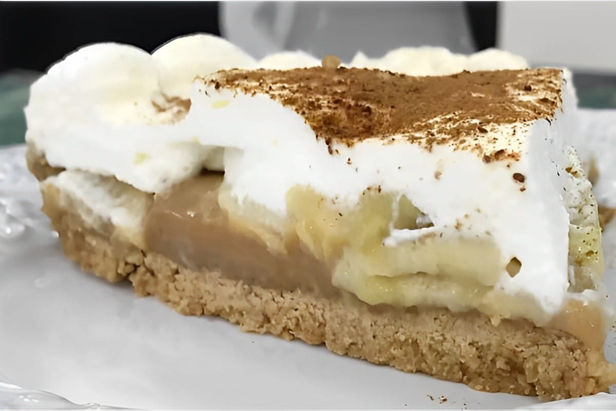 Banoffee pie ou torta banoffe uma torta de banana que é um sucesso e ...