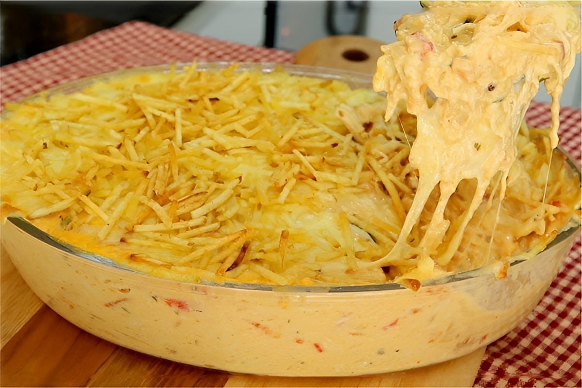 Fricassé de frango fácil feito com ingredientes que você tem em casa ...