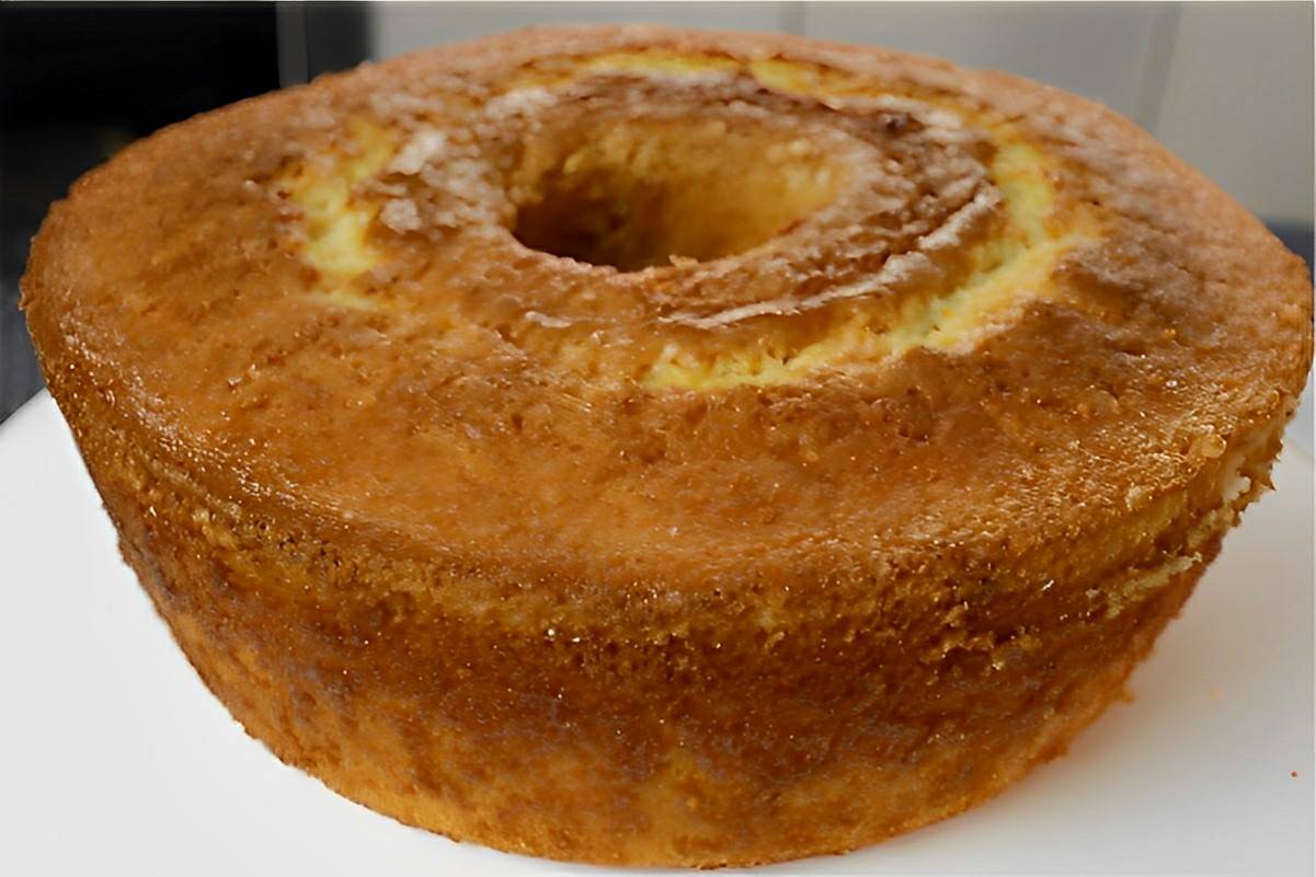 Bolo de creme de leite da vovó um bolo simples rápido e prático para ...