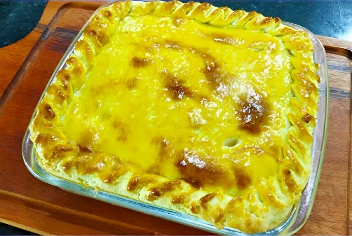 Empadão de minuto um empadão prático que você não perderá tempo com o ...