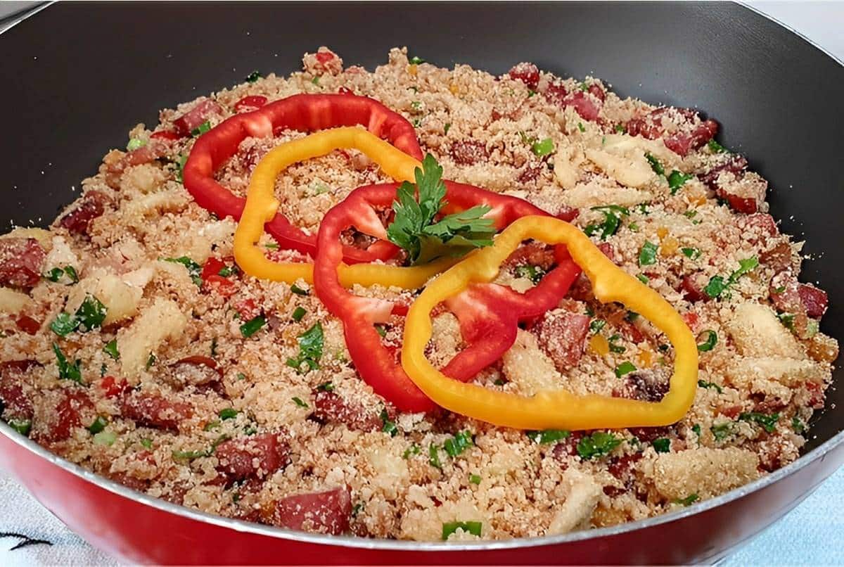 Farofa de natal fácil e rápida perfeita para rechear e servir com peru ...