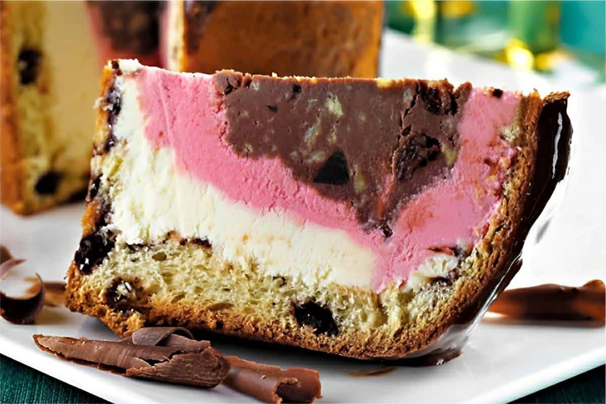 Panetone Recheado Com Sorvete Uma Sobremesa Simples E Deliciosa Para O