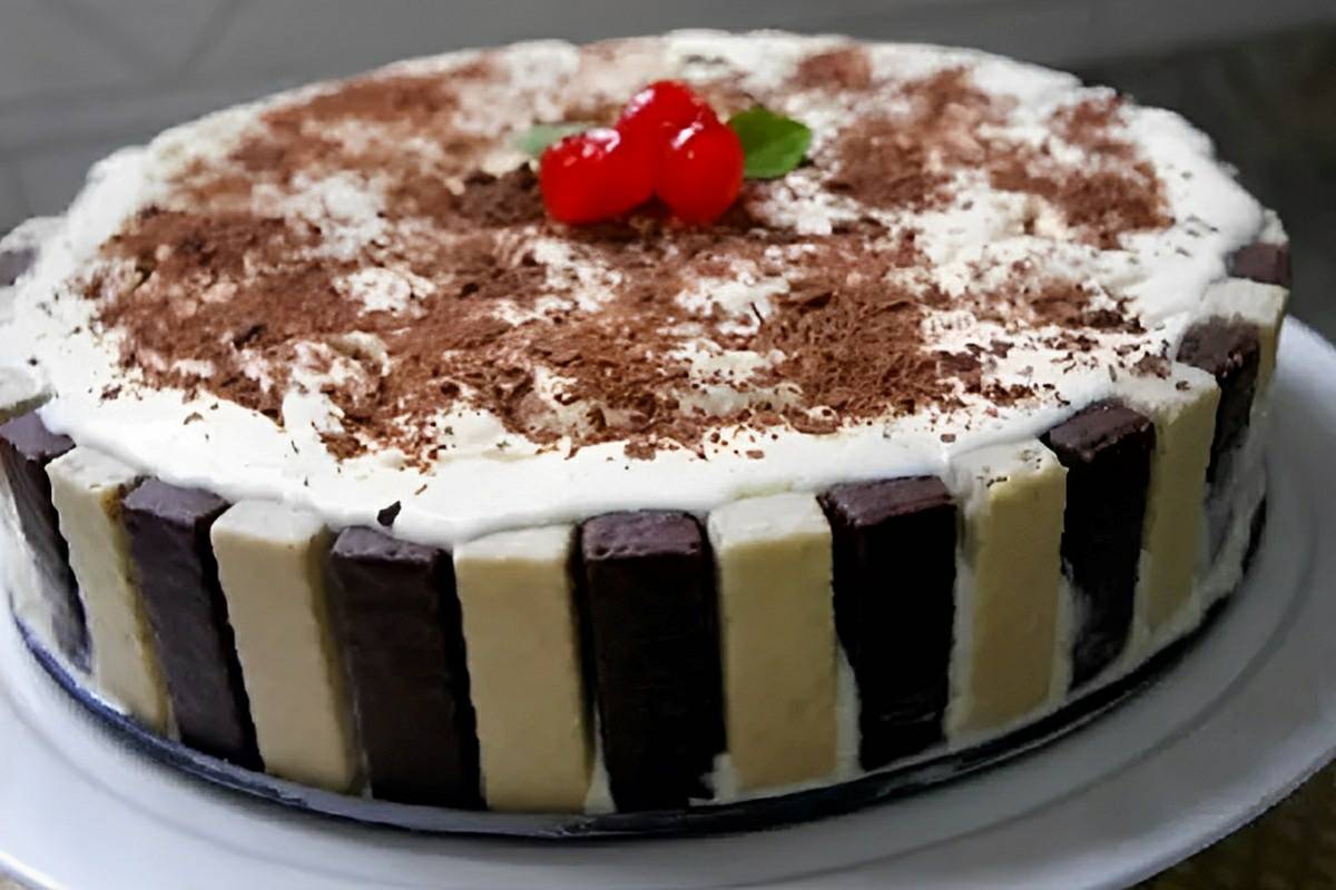 Torta de bis uma sobremesa de ano novo tão fácil que até criança ...