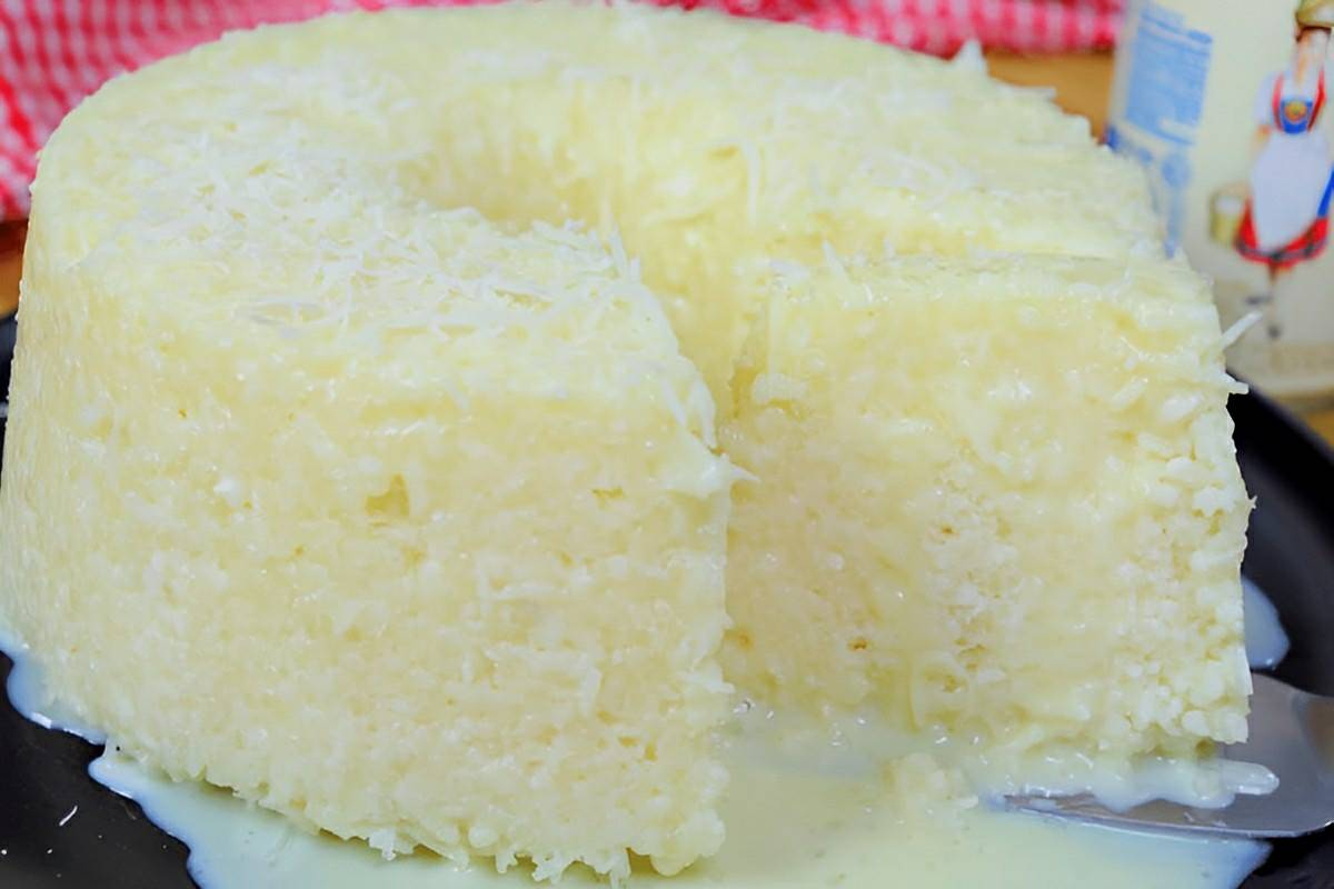 Bolo de tapioca sem forno uma sobremesa leve e refrescante para os dias ...