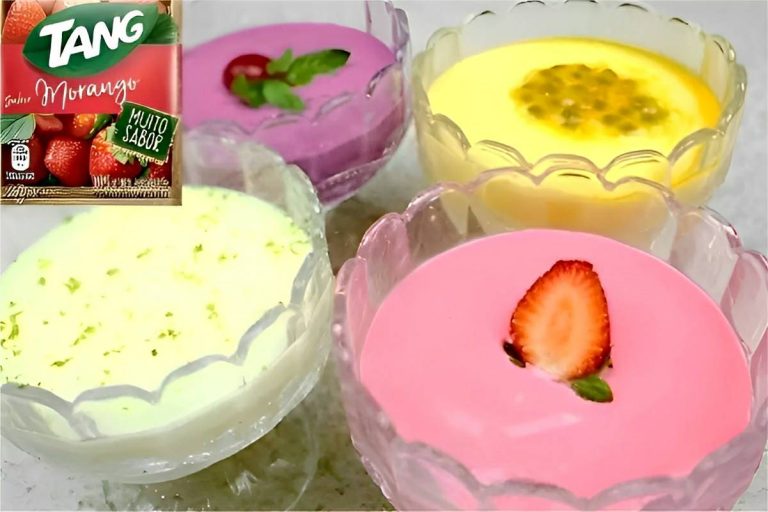 Misturei Tang com esses 3 ingredientes e preparei um delicioso mousse ...
