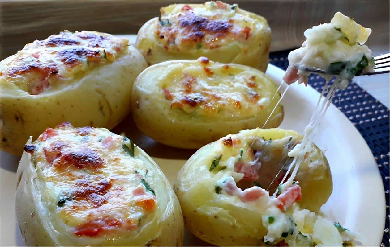 Batata recheada de lanchonete uma delícia pra fazer na sua casa simples ...