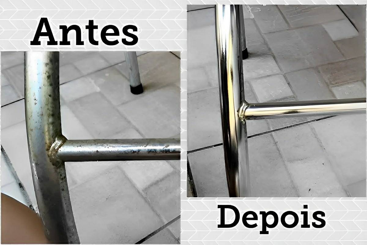 Como remover ferrugem de alumínios utilizando apenas um produto que ...