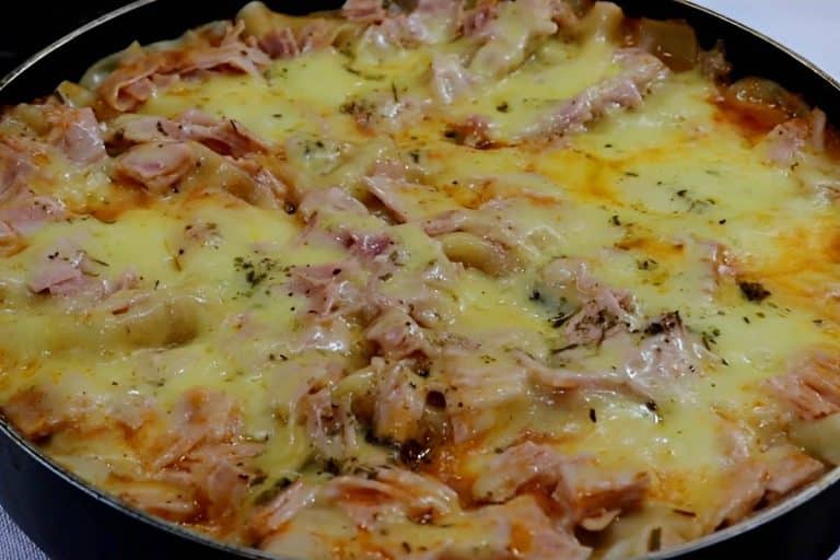 Lasanha de frigideira simples prática e fica pronta em poucos minutos