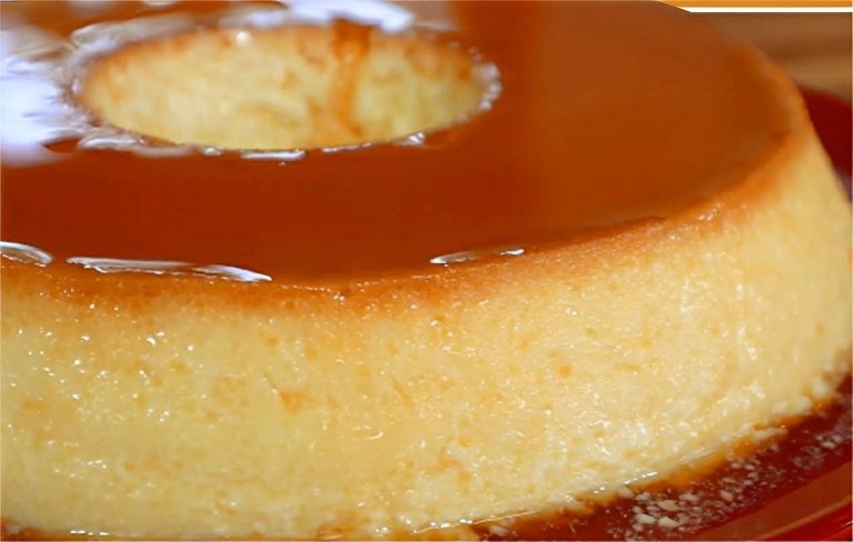 Pudim de leite condensado tradicional da vovó uma sobremesa deliciosa ...
