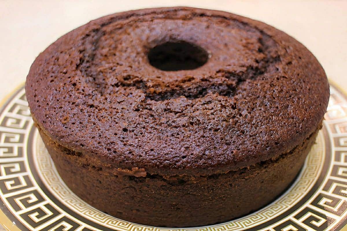 Bolo de café com chocolate delicioso e fácil de fazer perfeito para ...