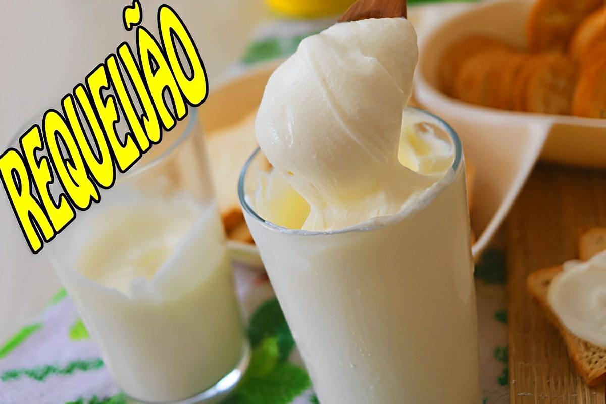 Requeijão caseiro cremoso com 4 ingredientes consistente e delicioso ...
