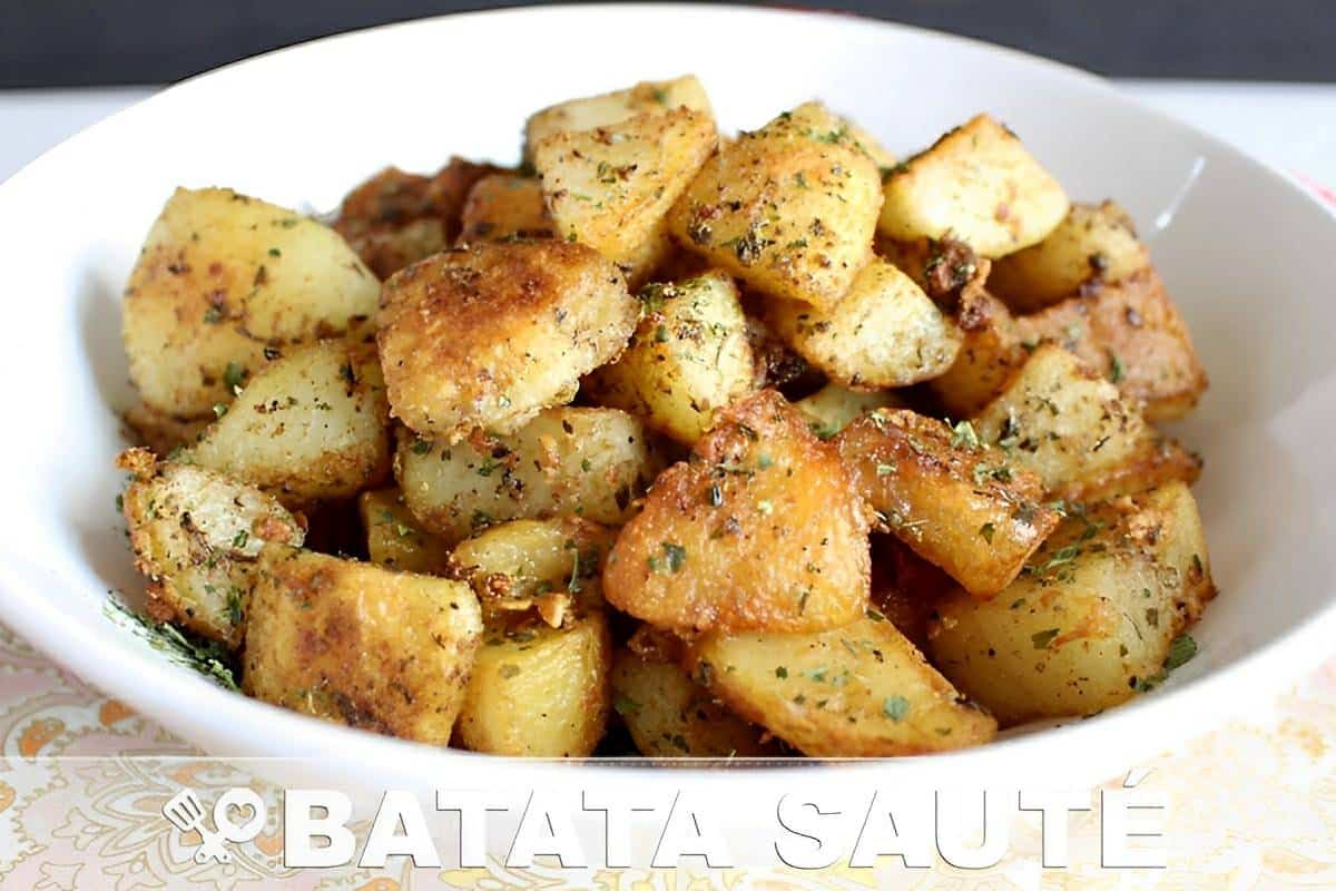Batata sauté na manteiga um acompanhamento simples e delicioso para ...
