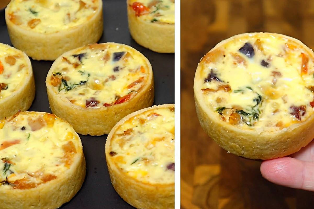 Quiche de bacalhau fácil com massa que derrete na boca uma delícia para sua páscoa