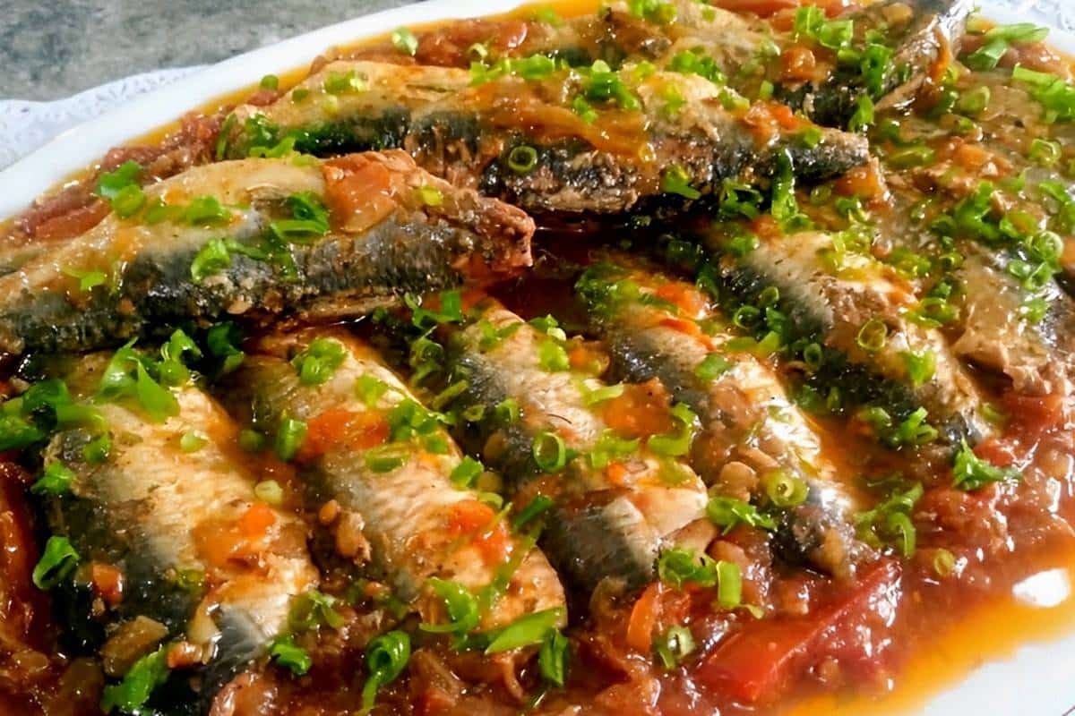 Sardinha a escabeche de dar água na boca e muito fácil de preparar
