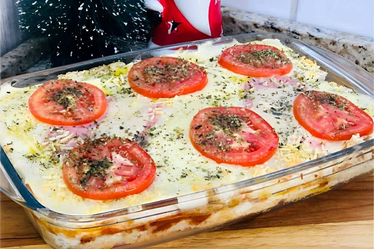 Misto quente de forno delicioso e fácil de fazer é só intercalar os ...