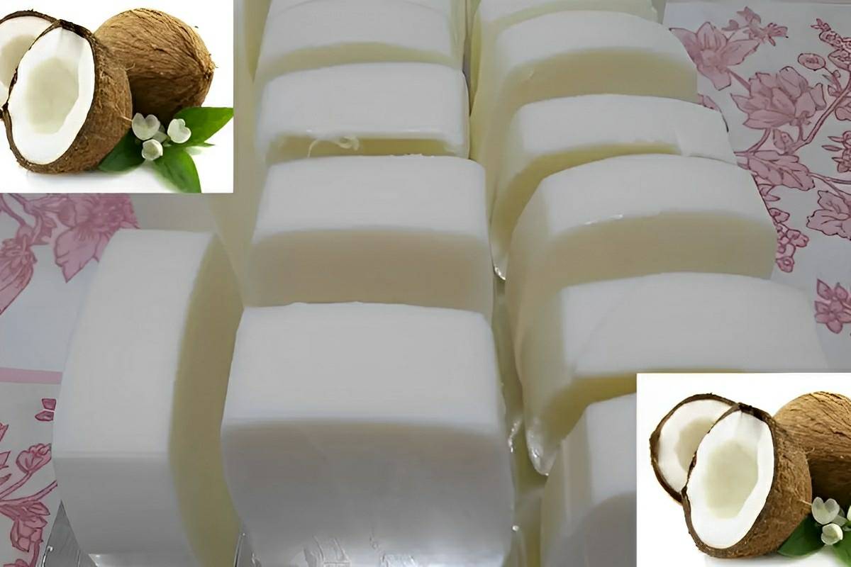 Sabão de coco em barra feito só com ingredientes que você já tem em ...