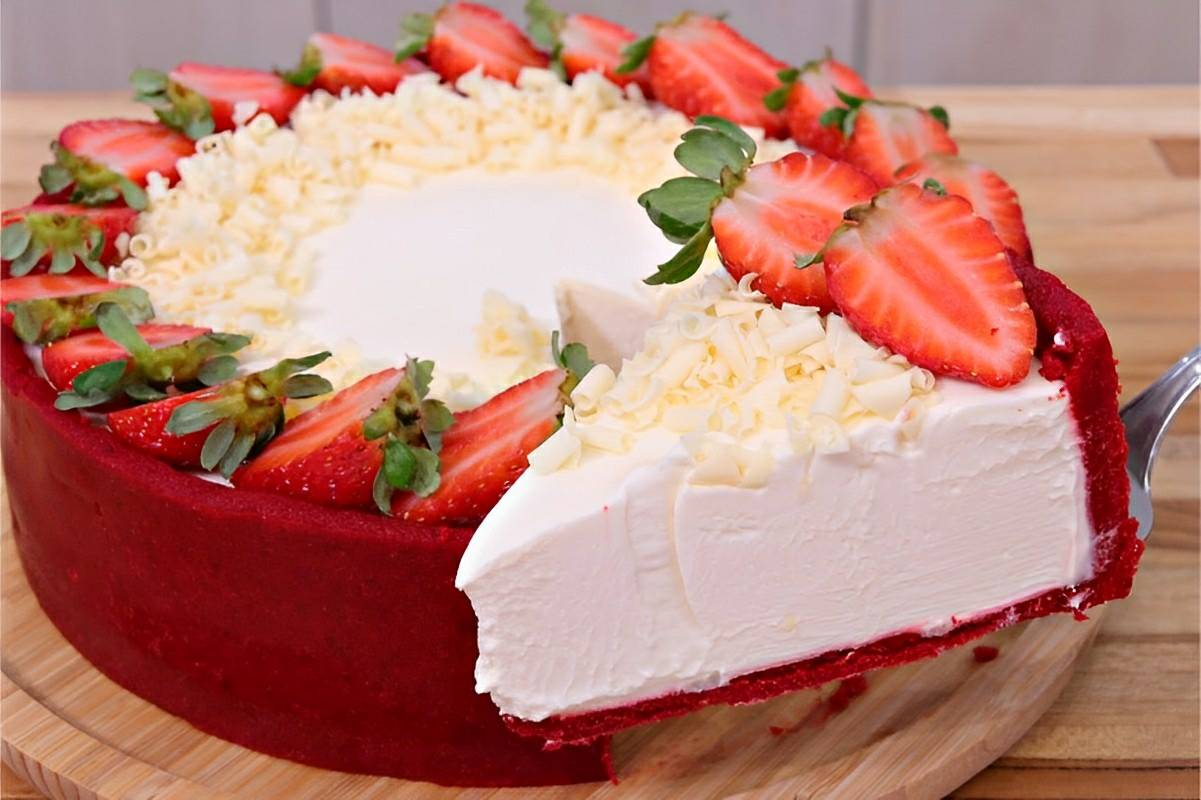 Torta red velvet uma sobremesa fácil diferente e deliciosa para ...