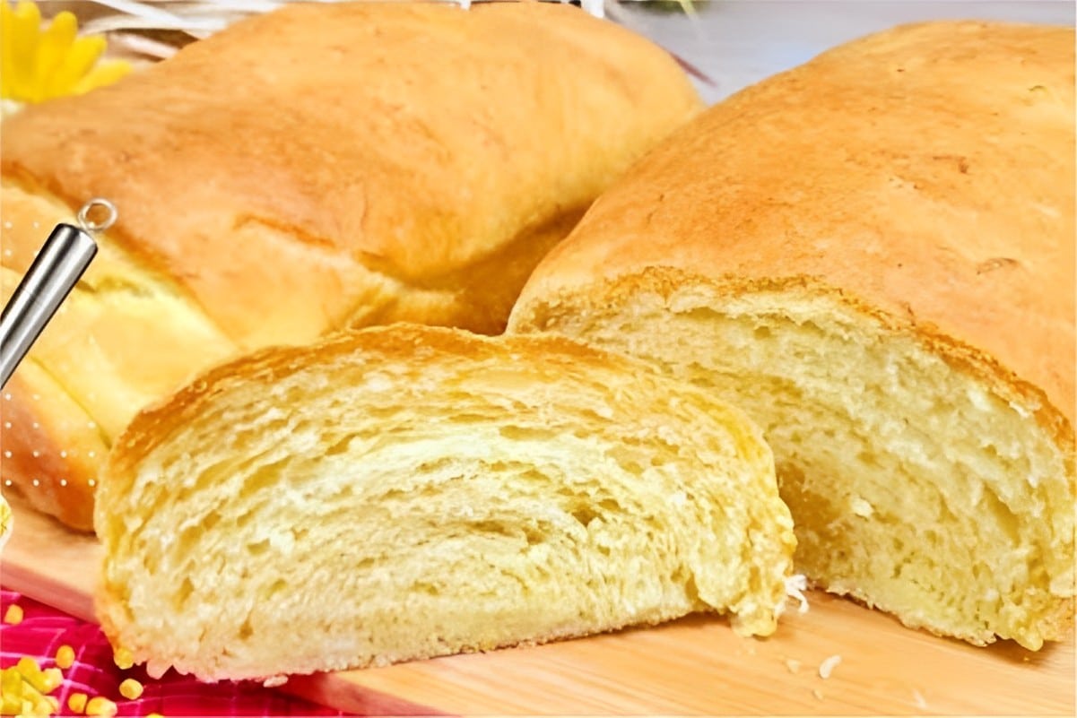 Pão de milho receita simples e prática para o seu café da manhã ou ...