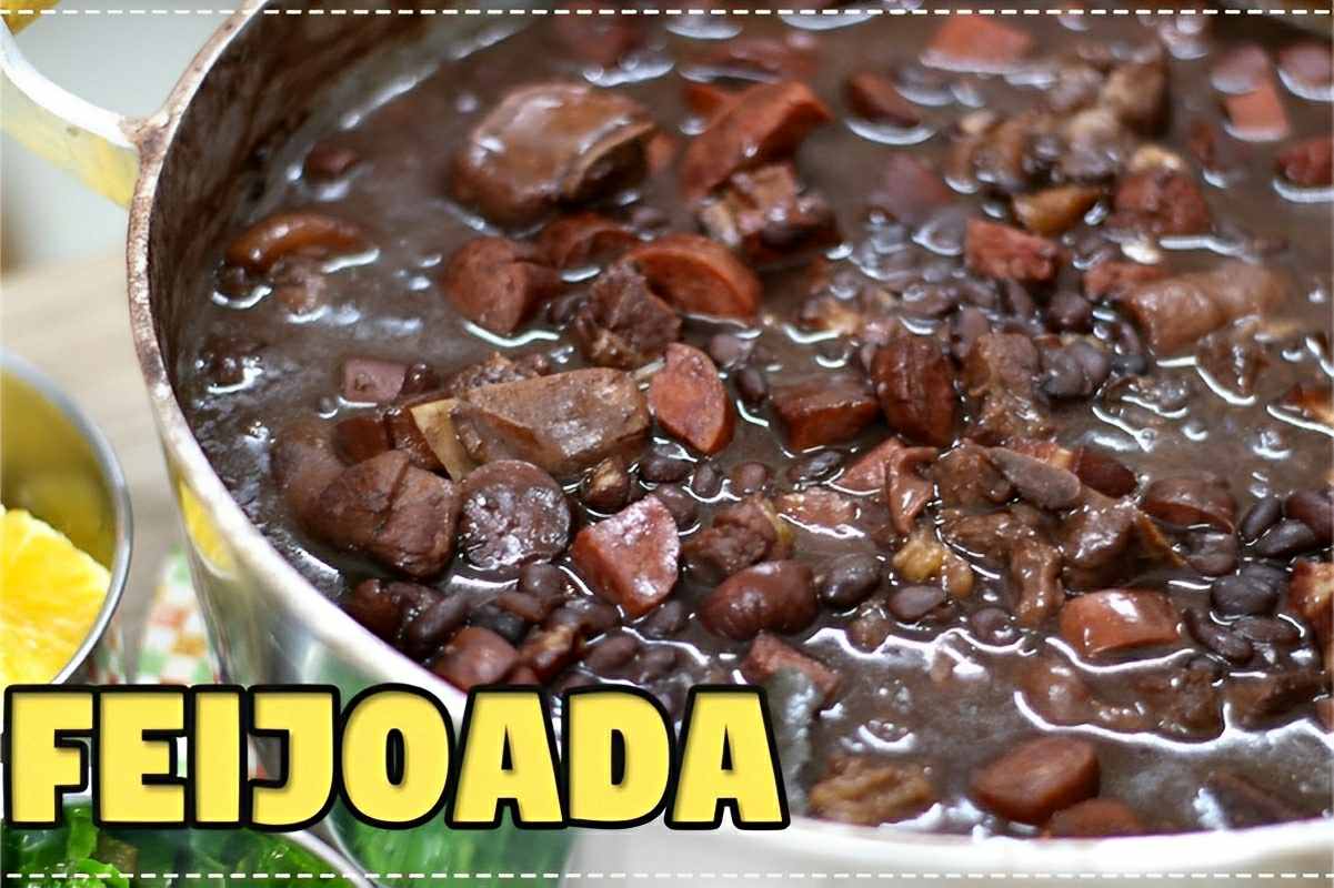 Essa receita de feijoada é uma das minhas favoritas e você vai poder fazê-la em casa