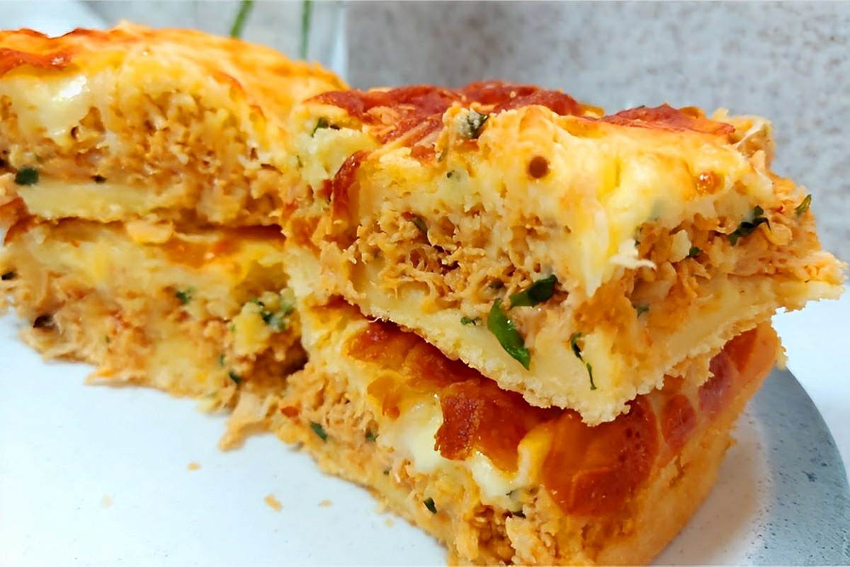 Torta de frango sem farinha de trigo leve deliciosa e perfeita para o ...