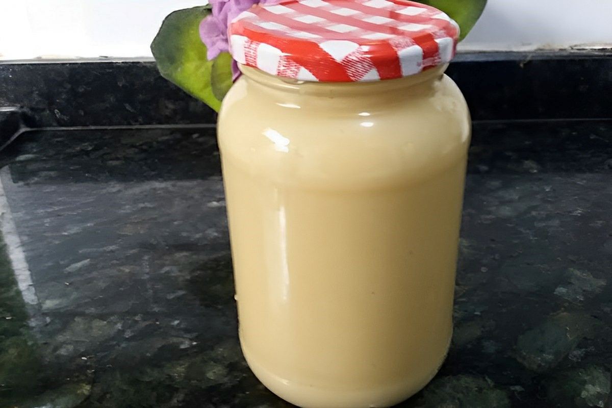 Doce de leite caseiro da fazenda feito com apenas 2 ingredientes