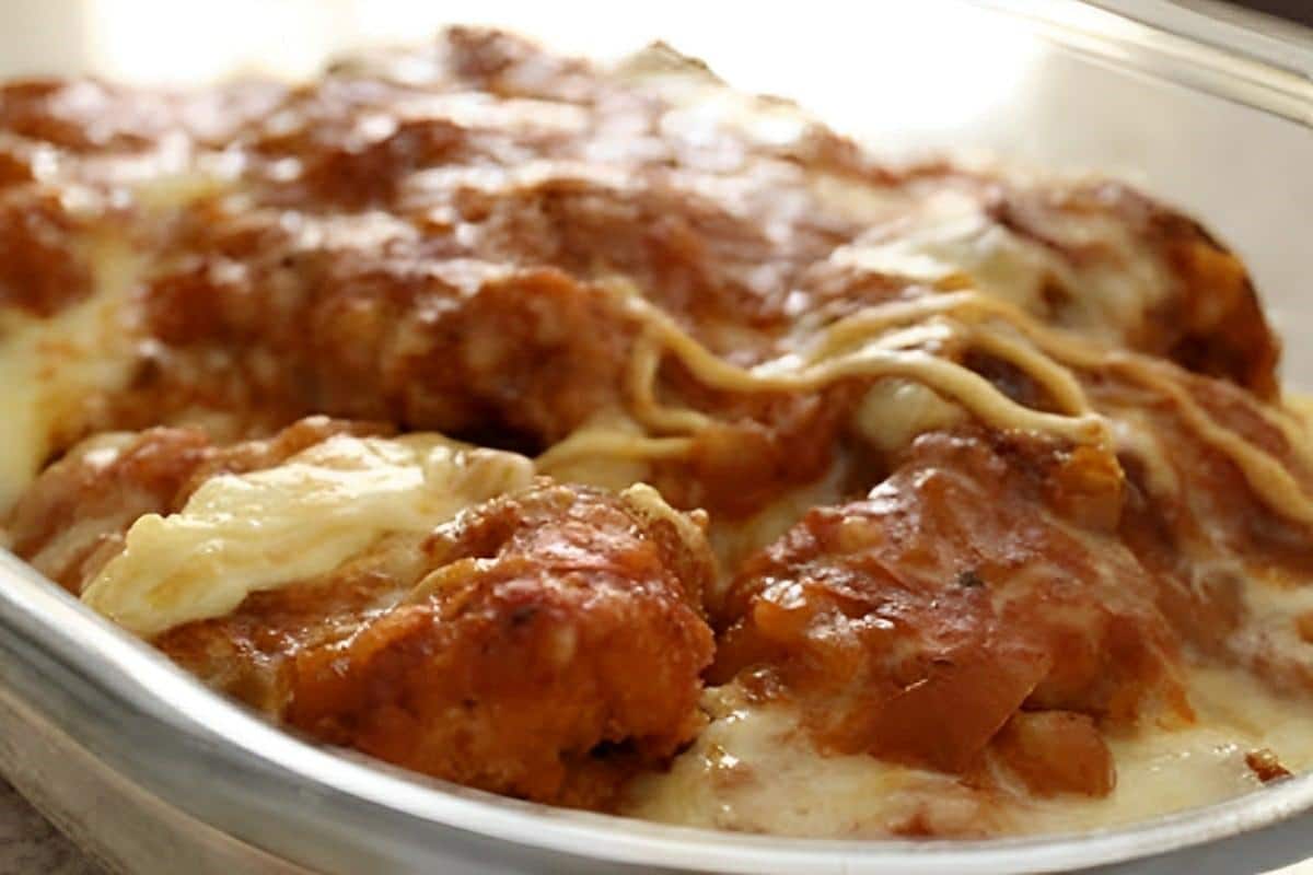 Filé de frango à parmegiana muito saboroso e fácil de fazer