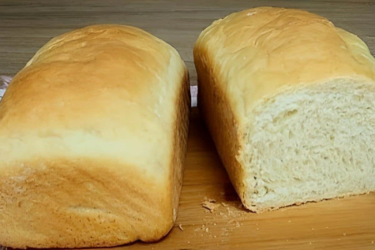 Pão caseiro de forma muito simples e fácil de fazer