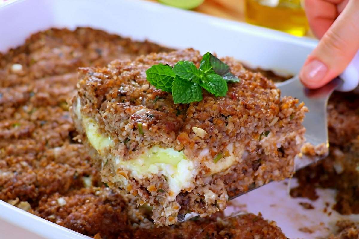 Kibe assado com um recheio de queijo que estica e deixa ele muito mais ...