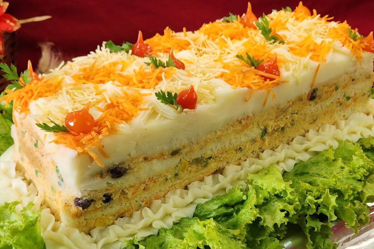 Imagine sua mesa de ceia de natal com essa torta fria deliciosa e fácil ...