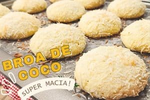 Depois que você aprender essa broa de coco não vai faltar essa ...