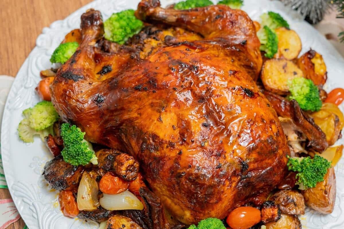 Chester de natal com um tempero delicioso que vai conquistar todos na ...