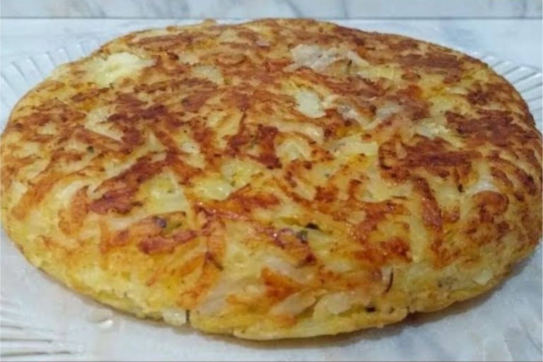 Batata rosti: batata recheada com carne moída e mussarela que fica uma ...