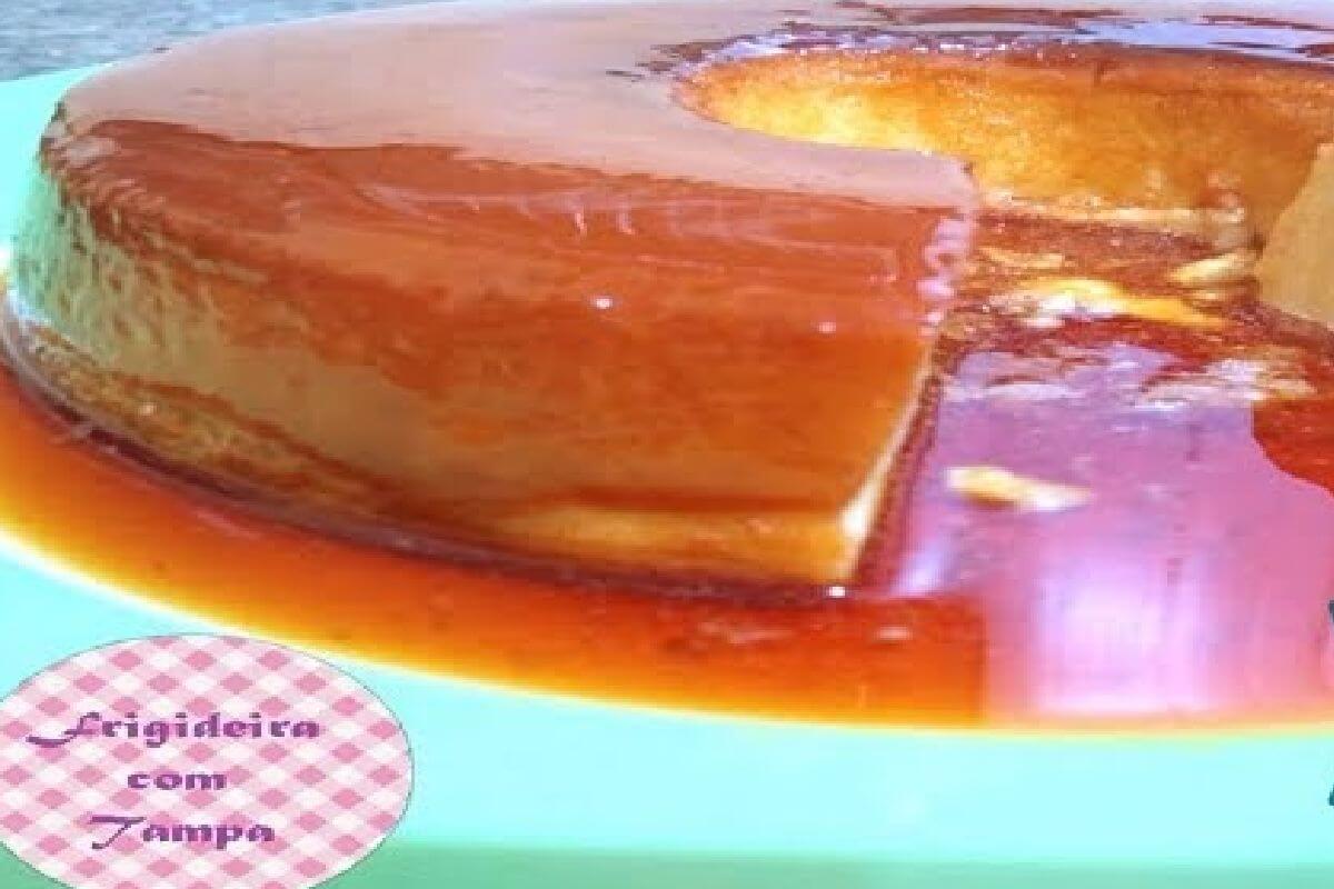 Pudim de leite delicioso muito fácil feito na boca do fogão