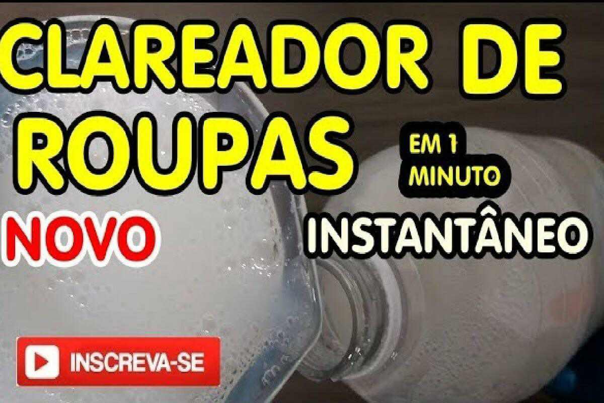 Clareador de roupas caseiro que é melhor que muito produto caro do mercado