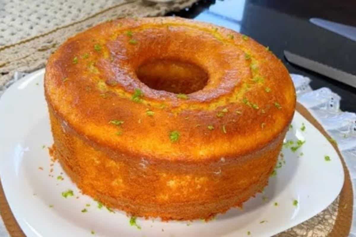 Bolo caseiro de limão: fácil de fazer e totalmente irresistível