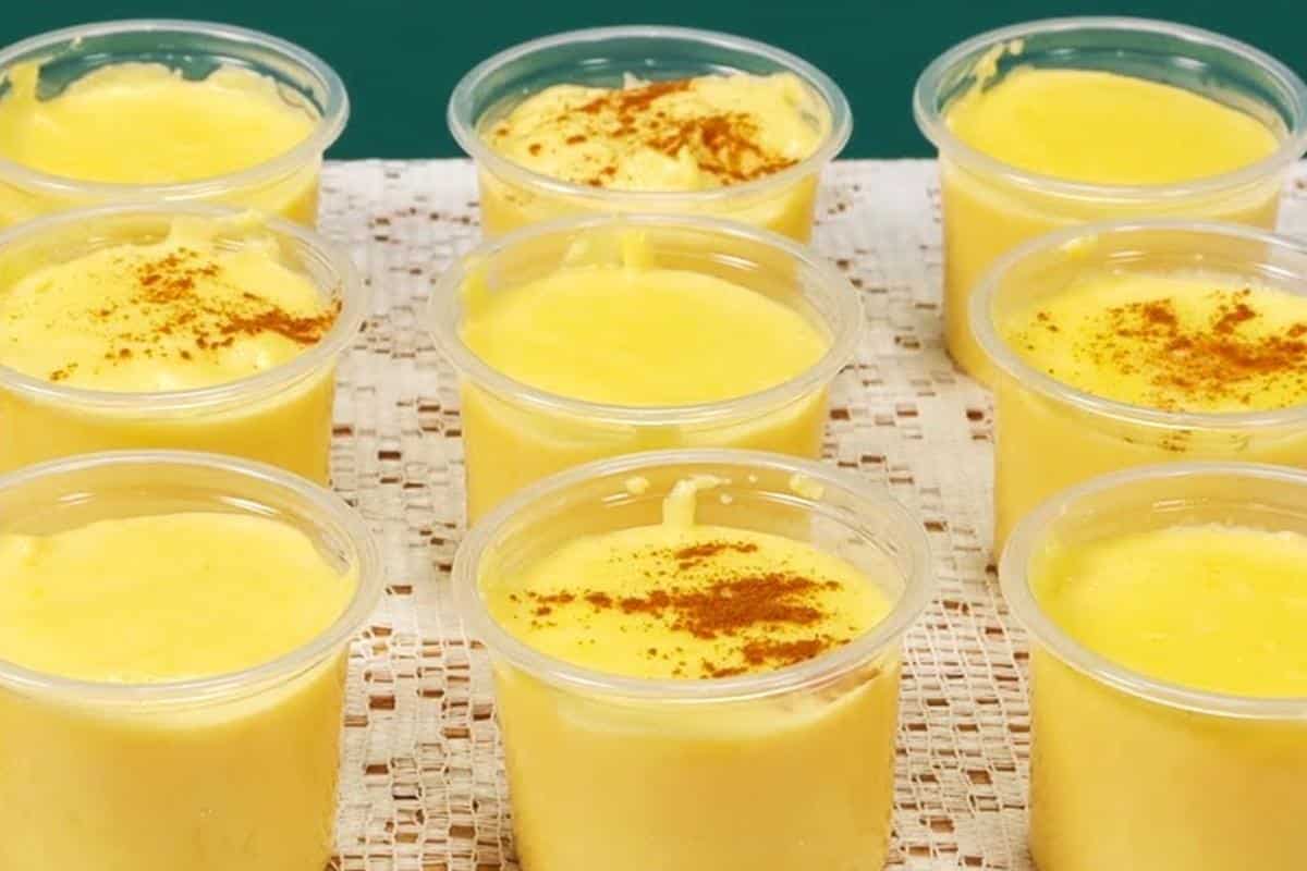 Receita de curau de milho de latinha que fica muito cremoso e delicioso