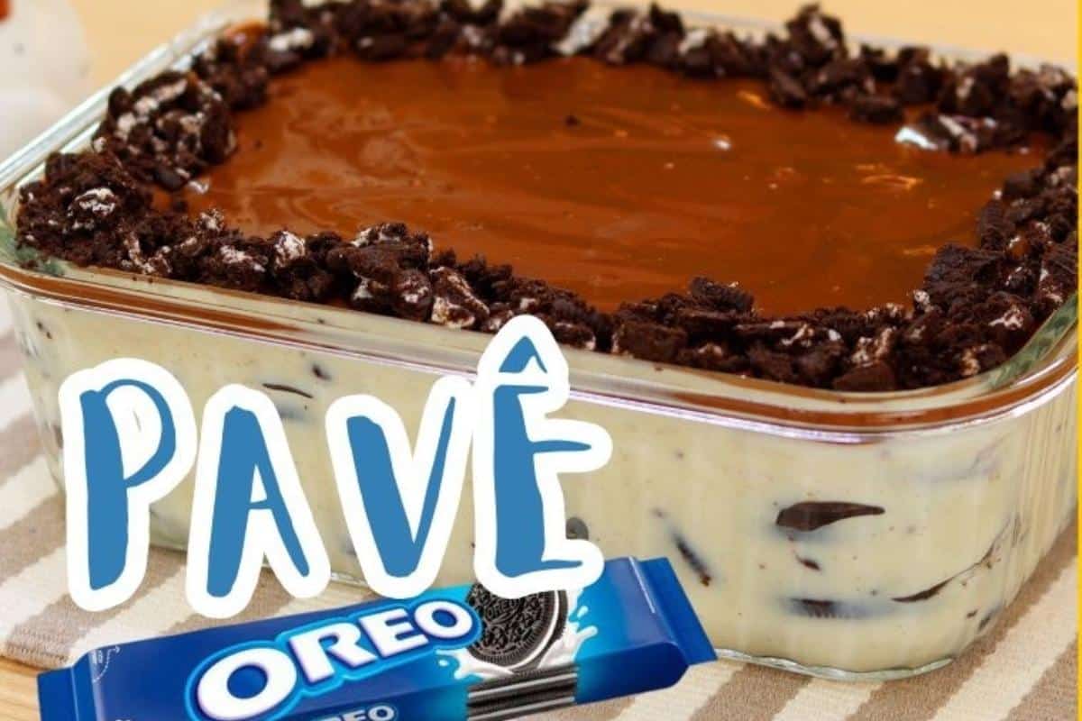 Pavê de biscoito oreo: a sobremesa que é o sucesso do momento na internet