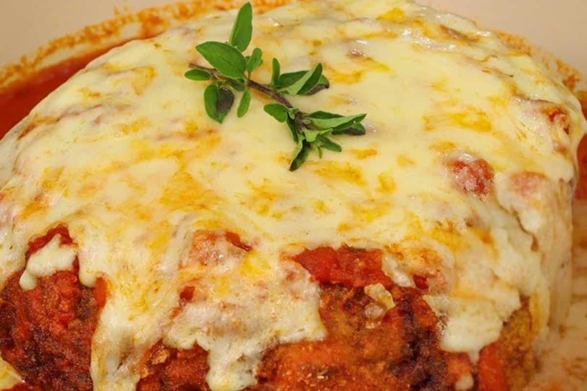Receita de polpetone recheado com queijo que está fazendo muito sucesso ...