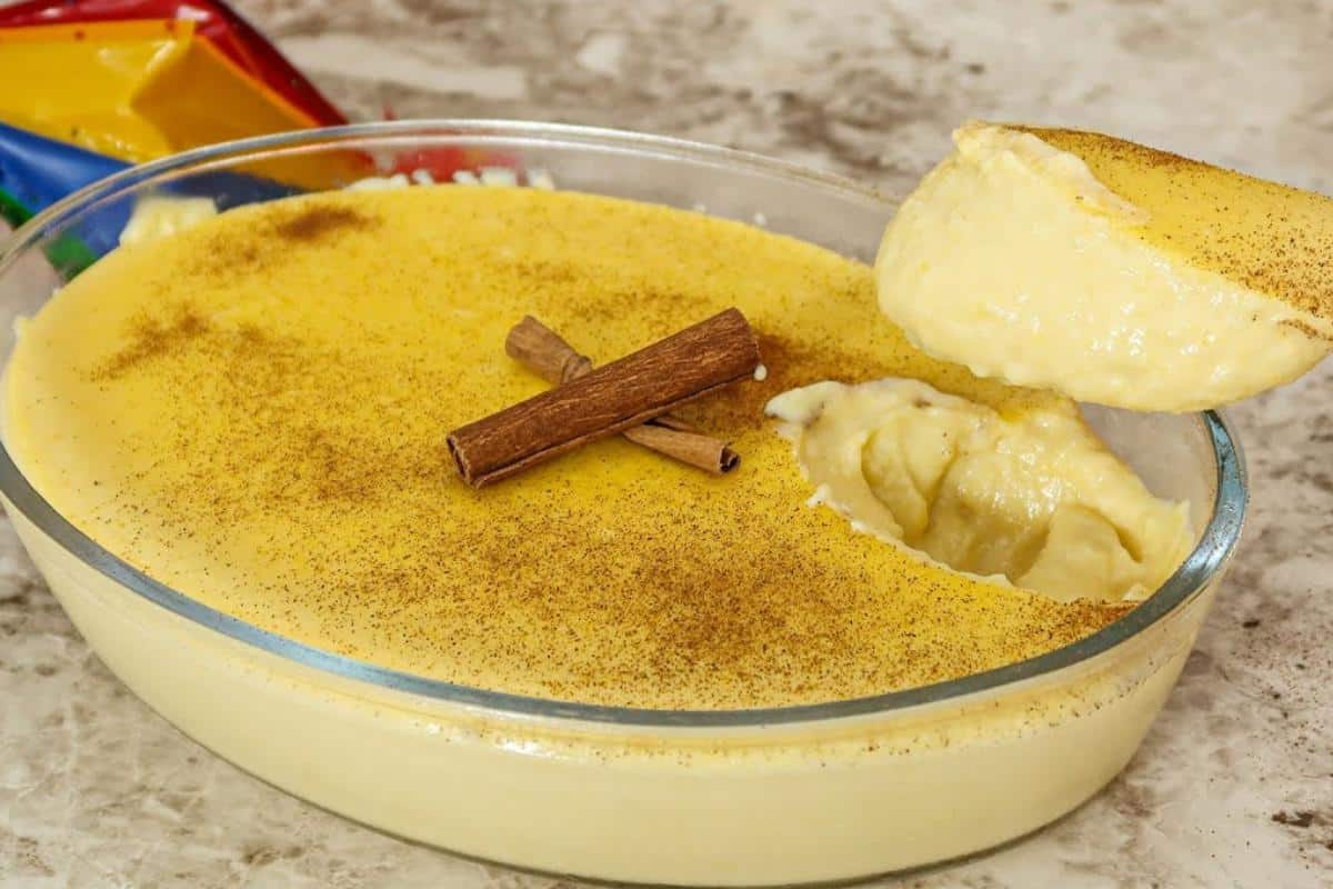 Curau de milho de latinha da vovó muito cremoso para saborear em ...