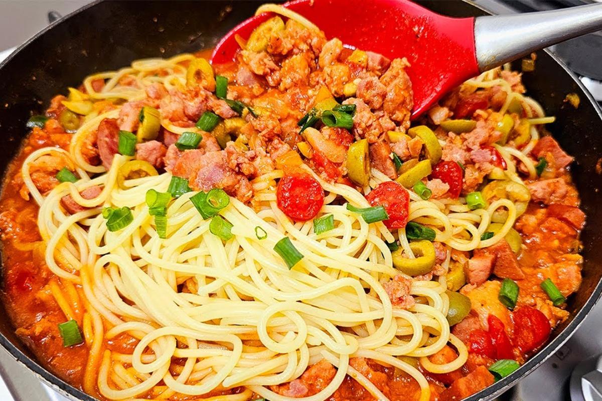 Macarrão perfeito á toscana da vovó perfeito para o seu almoço de família