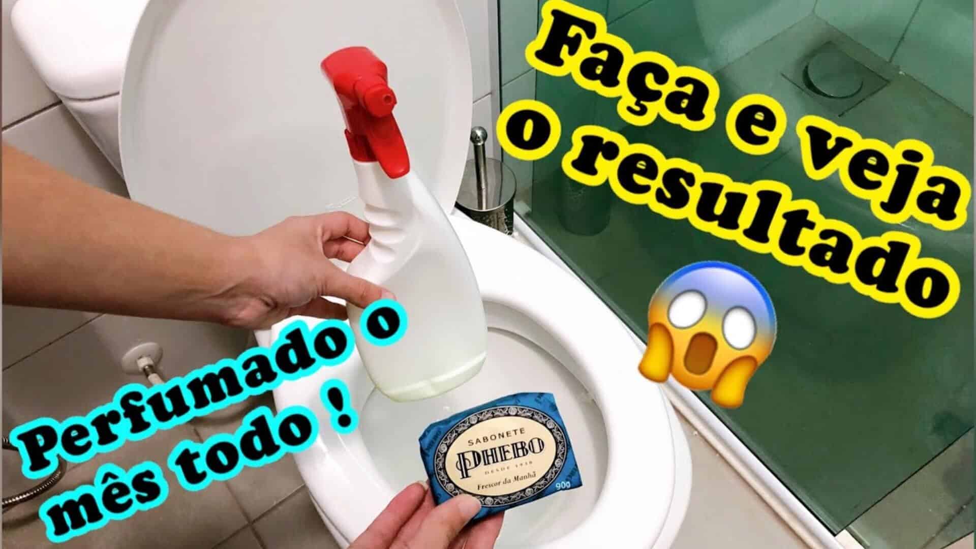 Dica para tirar mau cheiro do banheiro: misturinha que dura o mês inteiro