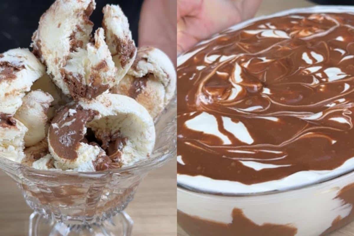 Sobremesa de domingo: sorvete trufado caseiro delicioso que todo mundo ...