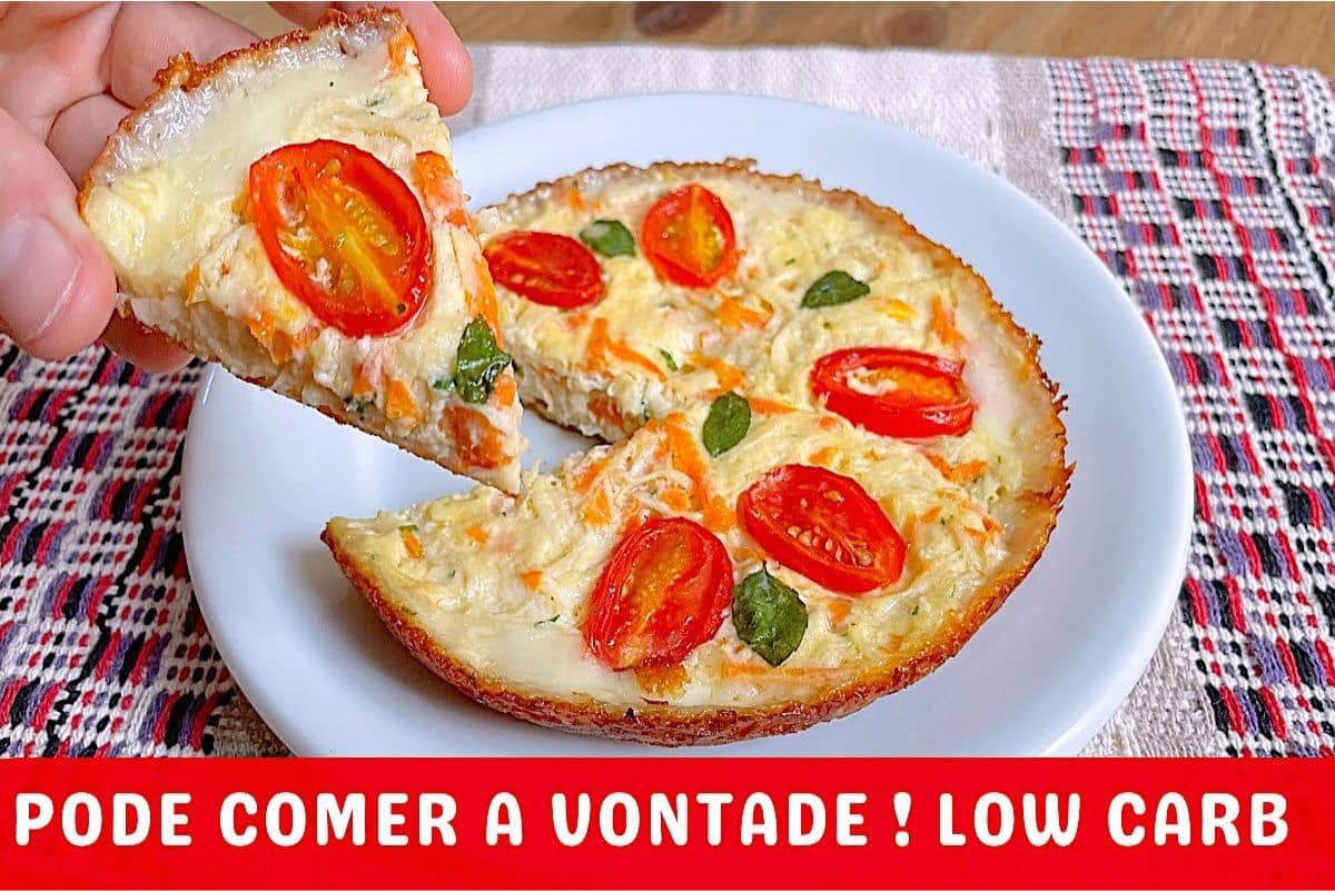 Lanche low carb leve e nutritivo tão gostoso e fácil que dá vontade ...