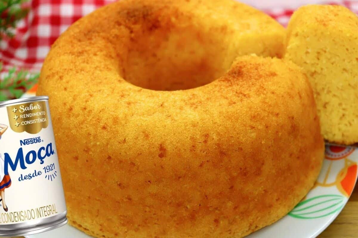 Como fazer bolo moça de milho bem molhadinho e fácil de preparar para a ...