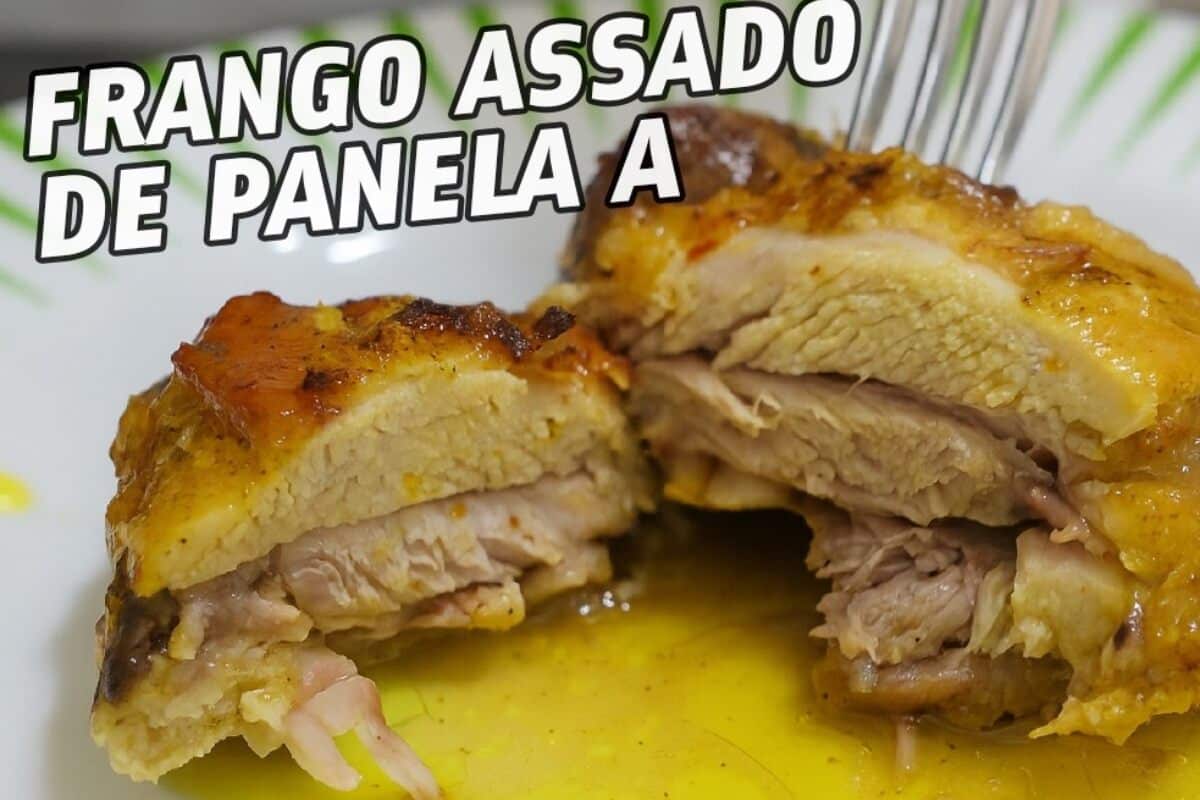 Frango assado diferente: esse jeito de fazer vai virar o seu preferido