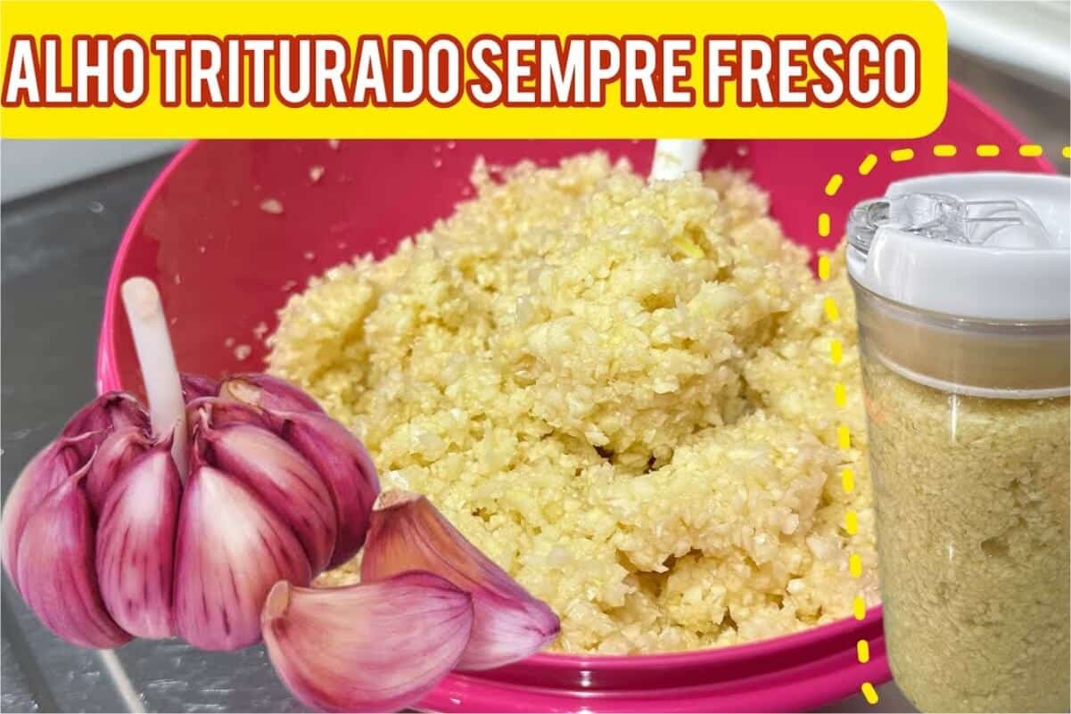 Tempero de alho caseiro: veja como fazer para não escurecer depois de ...
