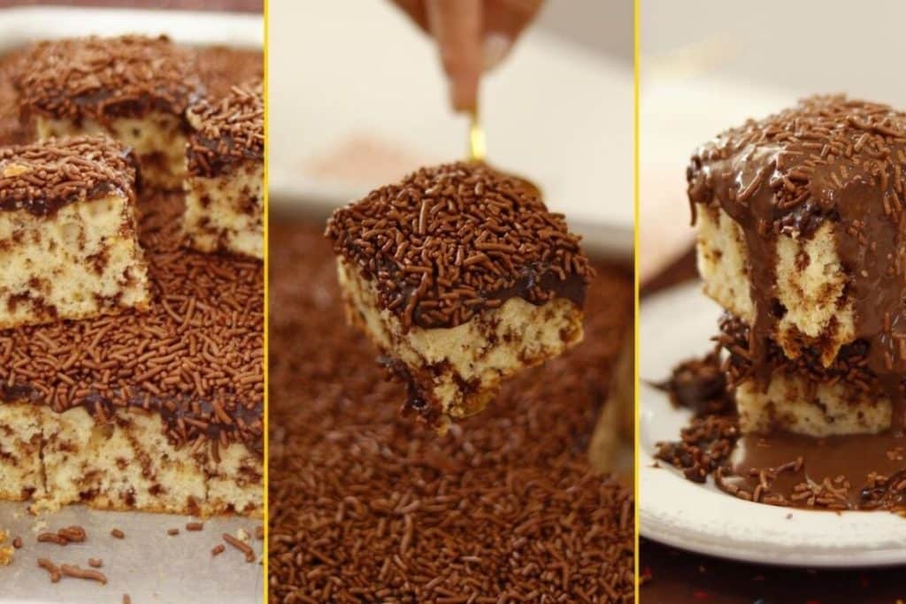 Bolo formigueiro com cobertura deliciosa que é totalmente irresistível