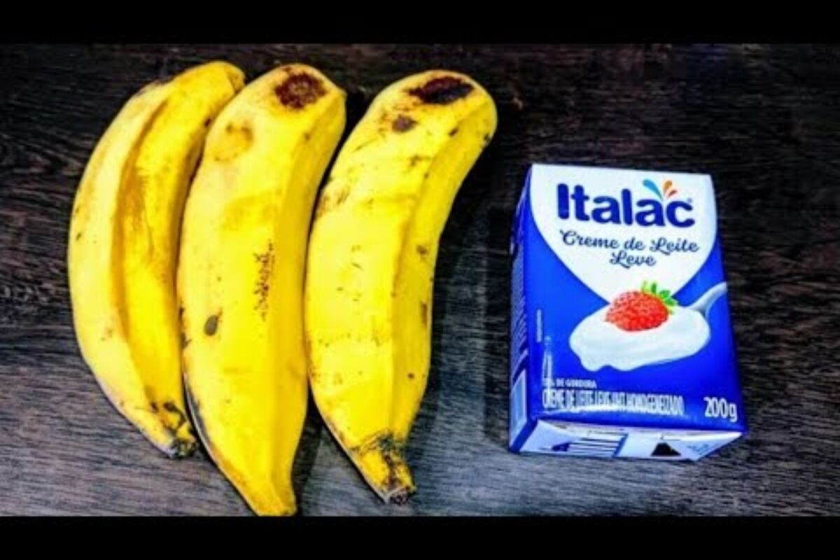 Sobremesa de banana: tem banana velha em casa? não jogue fora antes de ...