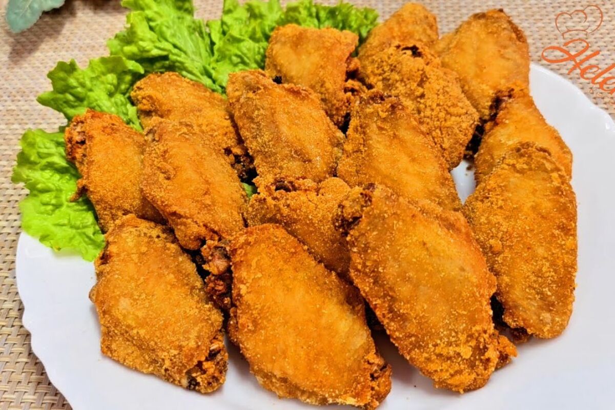 Asinha de frango frita sem trigo: muito crocante e sequinha, receita ...